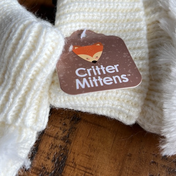 Howard's Critter Mittens | Accessories | New Howards Polar Bear Critter ...
